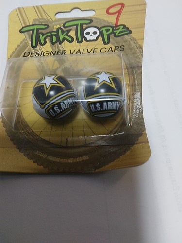 Trik Topz Valve Caps army logo | eBay