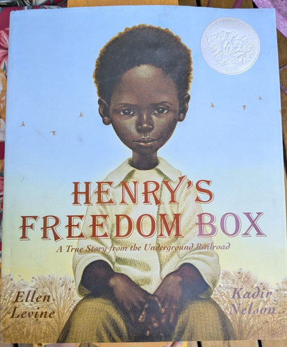 Henry's Freedom Box hardcover book Caldecott Medal Winner preowned EUC ...