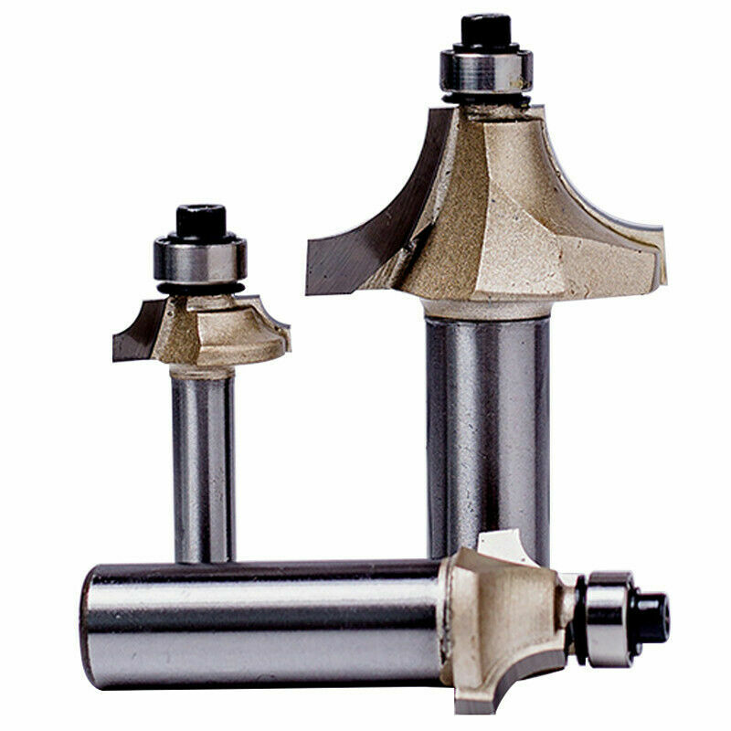1pc 1/2" X 7/8" (11.1mm) Radius Round Over Edge Forming Router Bit | eBay