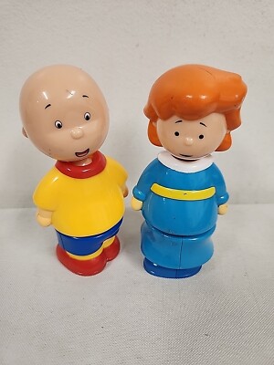 CAILLOU HIT PBS SHOW ADVENTURE TRAIN REPLACEMENT FIGURES (2) ROSIE ...