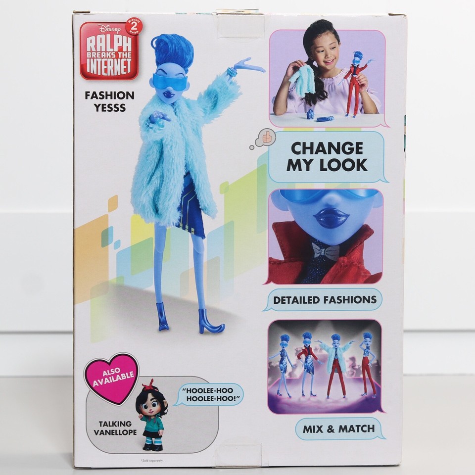 Disney Store Wreck it Ralph Breaks the Internet Fashion Yesss Doll | eBay