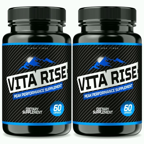 (2 Pack) Vita Rise for Men, Vita-Rise Male Health Pills, Enhancement ...