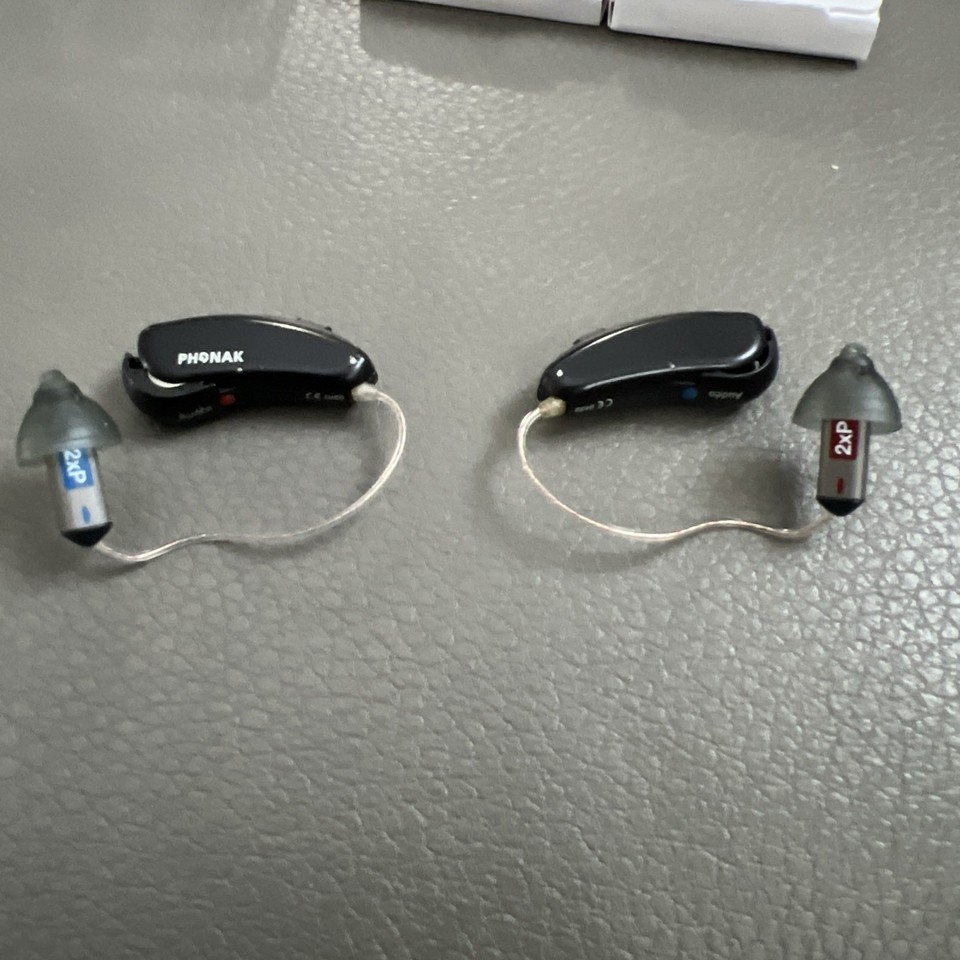 Phonak Audeo B90-Direct Hearing Aid with Case Manual and Accessories ...