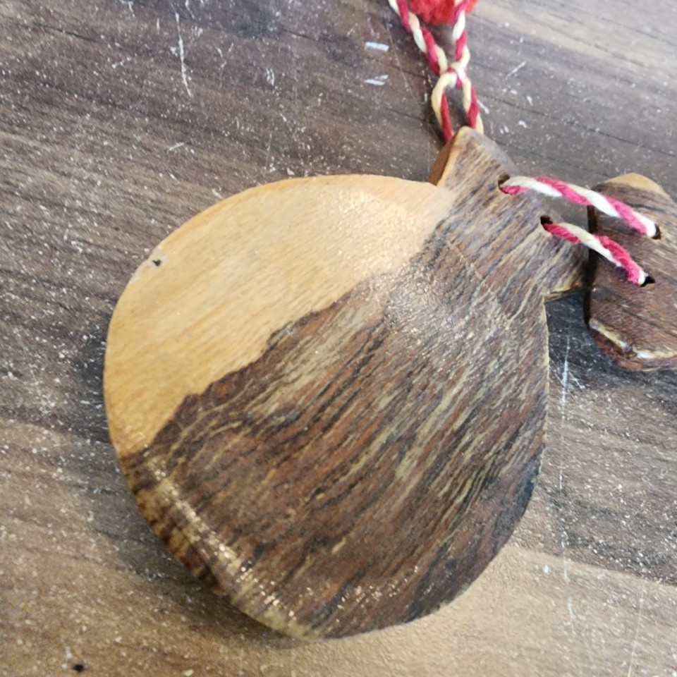 Vintage Hand Carved Wood Castanets Wood Clappers Percussion Noise Maker ...