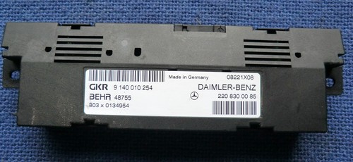 Mercedes Benz W220 Steuergerät Heizung 2208300085 | eBay.de