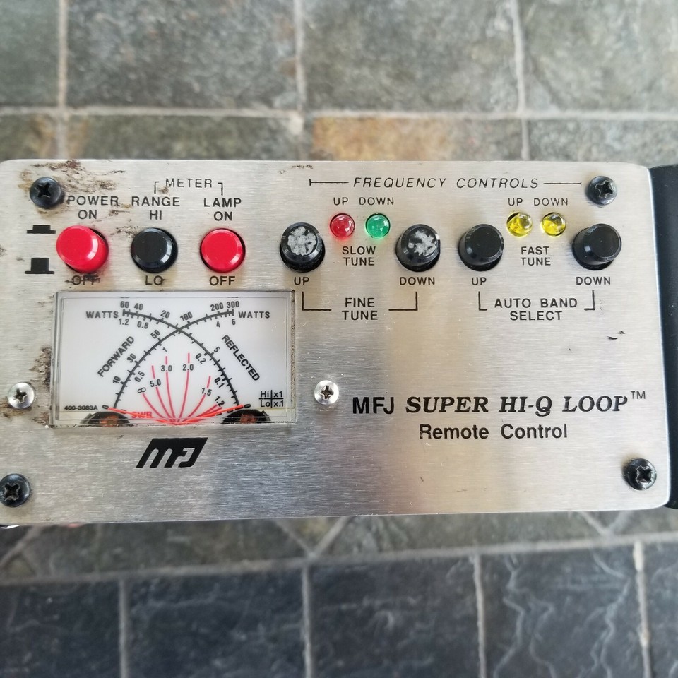 MFJ Super Hi-Q Loop Remote Control Untested model MFJ-1786/1788? No ...