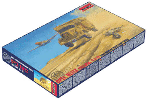 Opel Blitz (Kfz.305) German main army truck (Plastic model kit) 1/72 ...