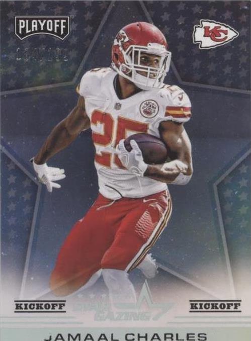 2016 Panini Playoff - Star Gazing Jamaal Charles #SG-JC Kick Off /199 ...