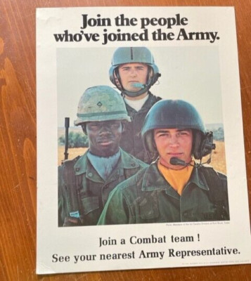Vintage~Political Campaign~Join The People Who've Joined The Army ...