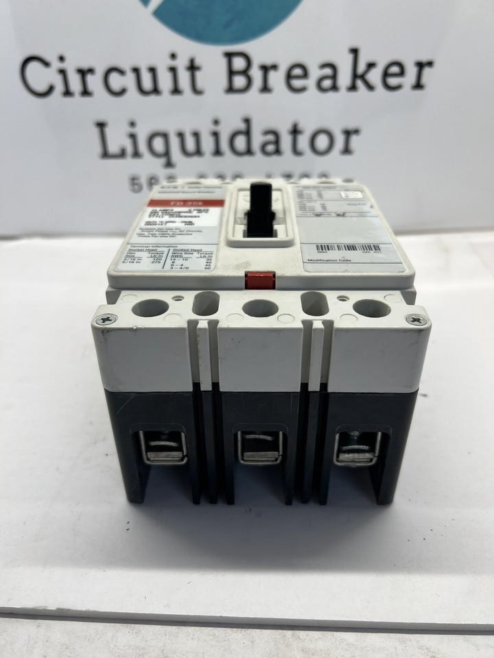 FD3015 Eaton/Cutler Hammer FD 35k 15 Amp 3 Pole Circuit Breaker | eBay