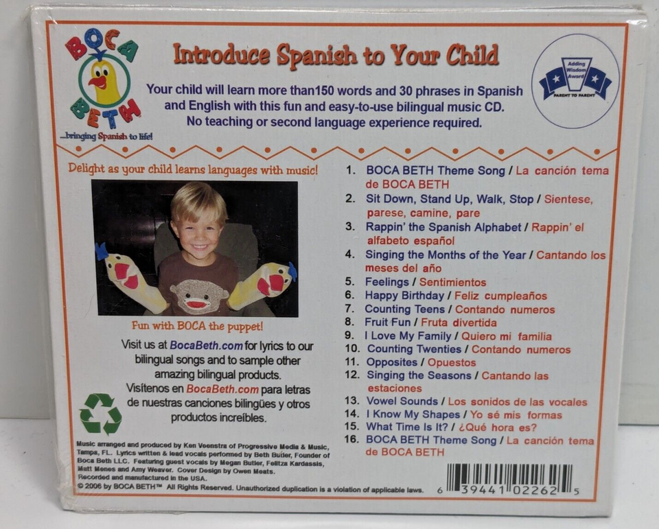 NEW / Sealed More Boca Beth / mas Boca Beth -CD BETH BUTLER AND ...