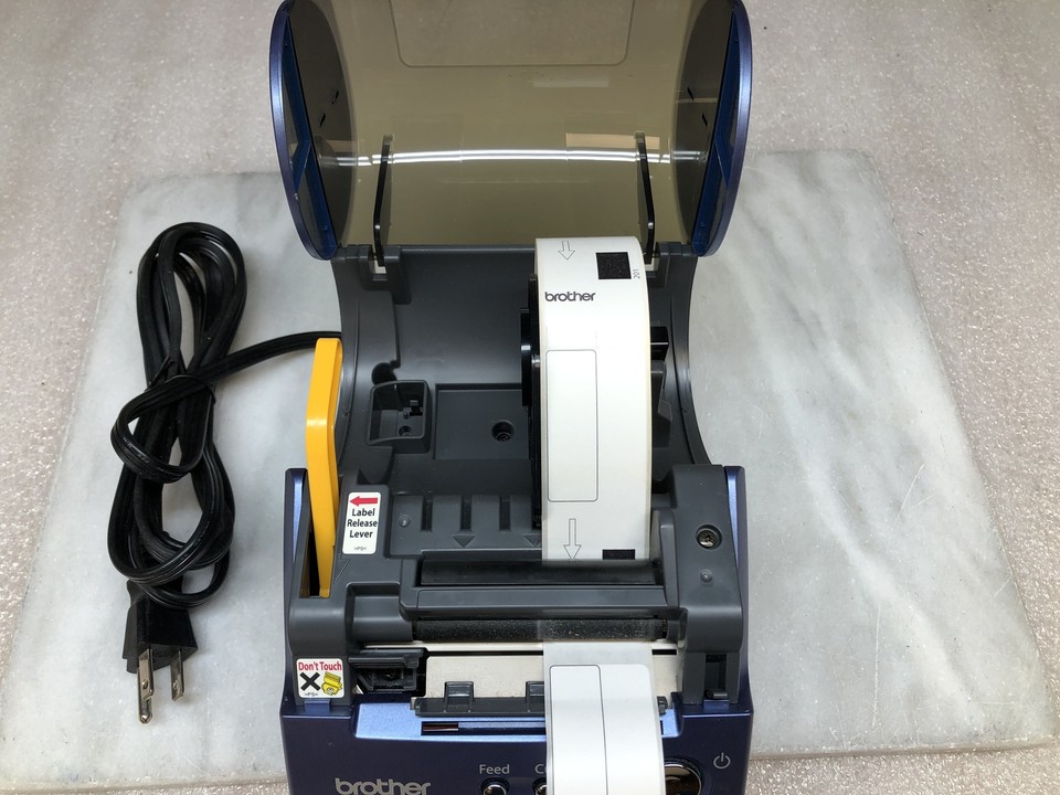 Brother QL-550 P-Touch Thermal Label Printer with brother printing ...