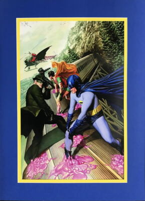 GREEN HORNET KATO BATMAN & ROBIN Bubblegum PRINT PROFESSIONALLY MATTED ...