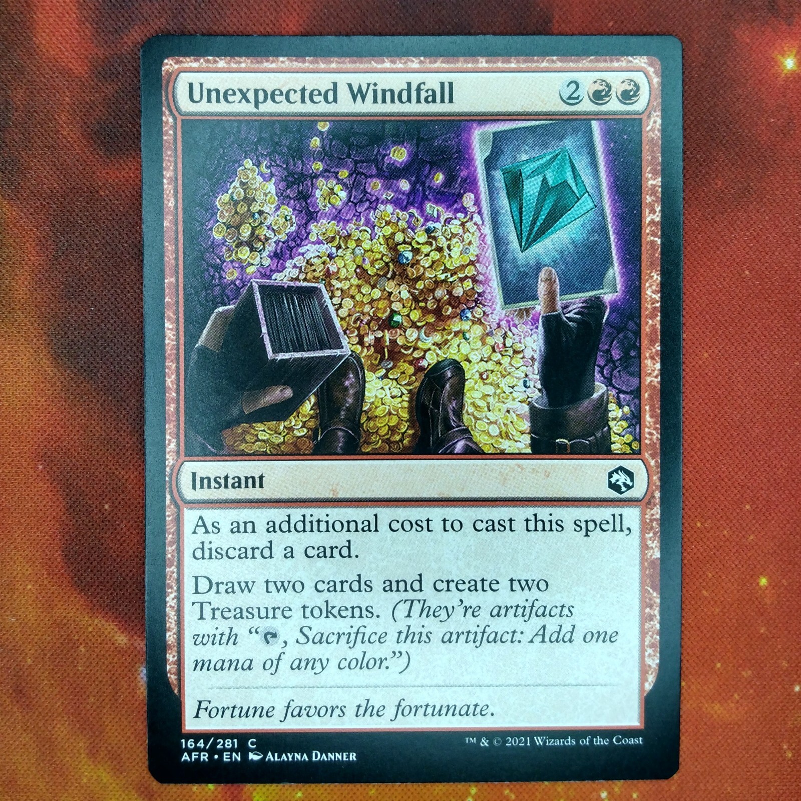 MTG Unexpected Windfall Adventures in the Forgotten Realms 164/281 ...