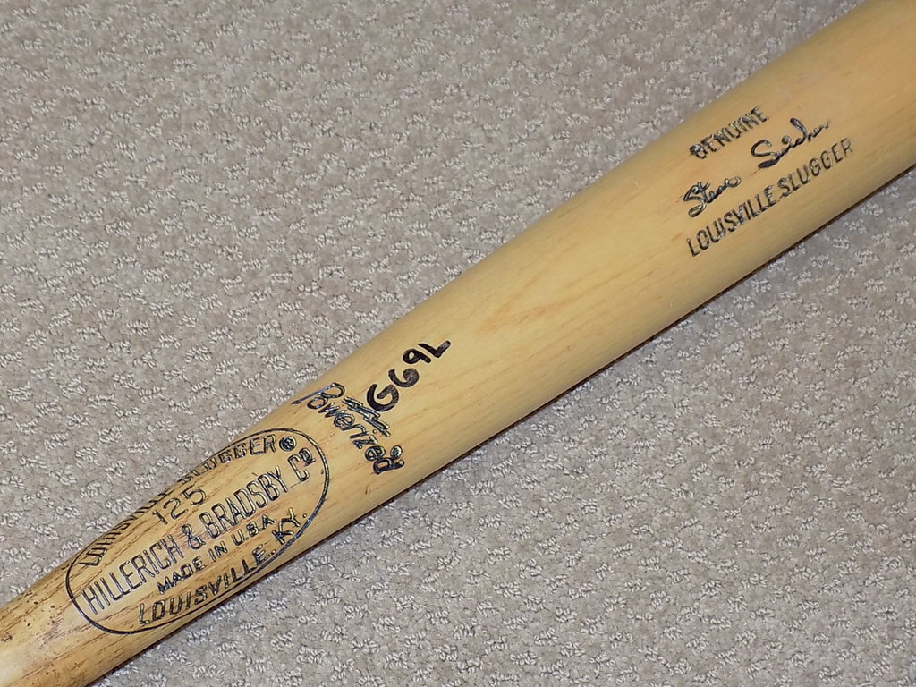 Steve Swisher H&B Game Used Bat Chicago Cubs Cardinals Nick Swisher | eBay