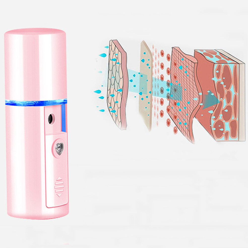 Mini Portable Facial Mister Face Skin Moisture Handy Mist Sprayer ...