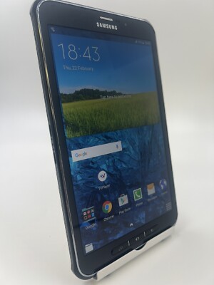 Samsung Galaxy Tab Active SM-T365 Black Unlocked 16GB 8" Rugged Android ...