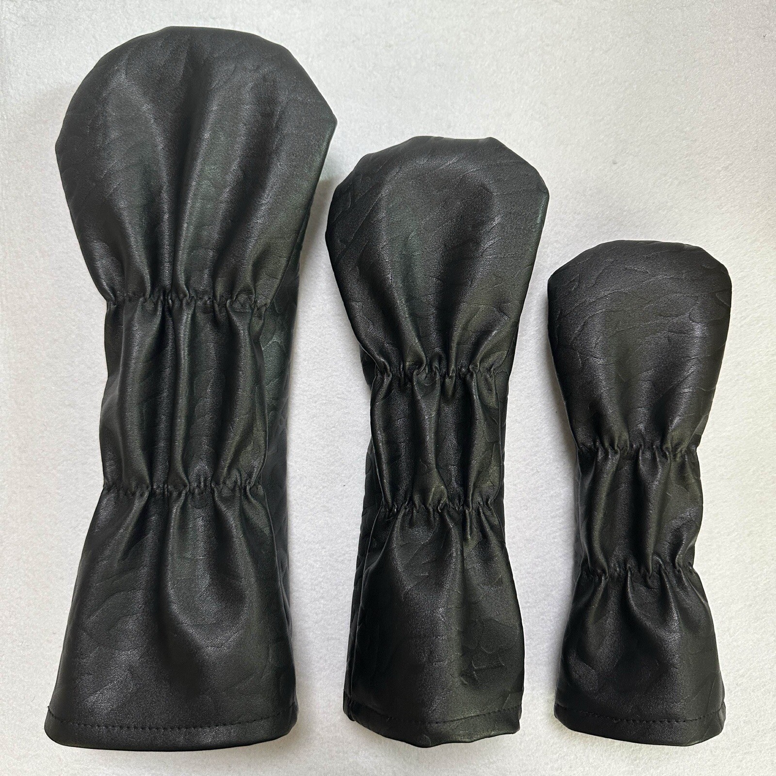 Air Jordan Golf Head-cover Black Etched Leather Hand Made Upcycled | eBay