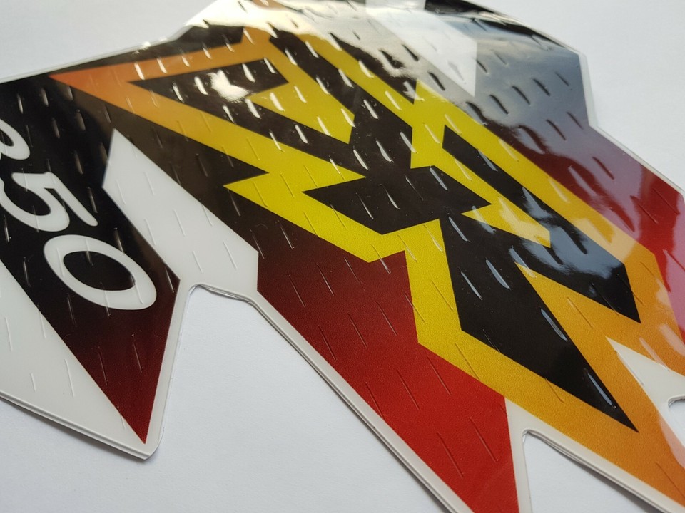 KIT decals stickers, graphics decals SUZUKI DR 350 DR350 1997/98 red | eBay