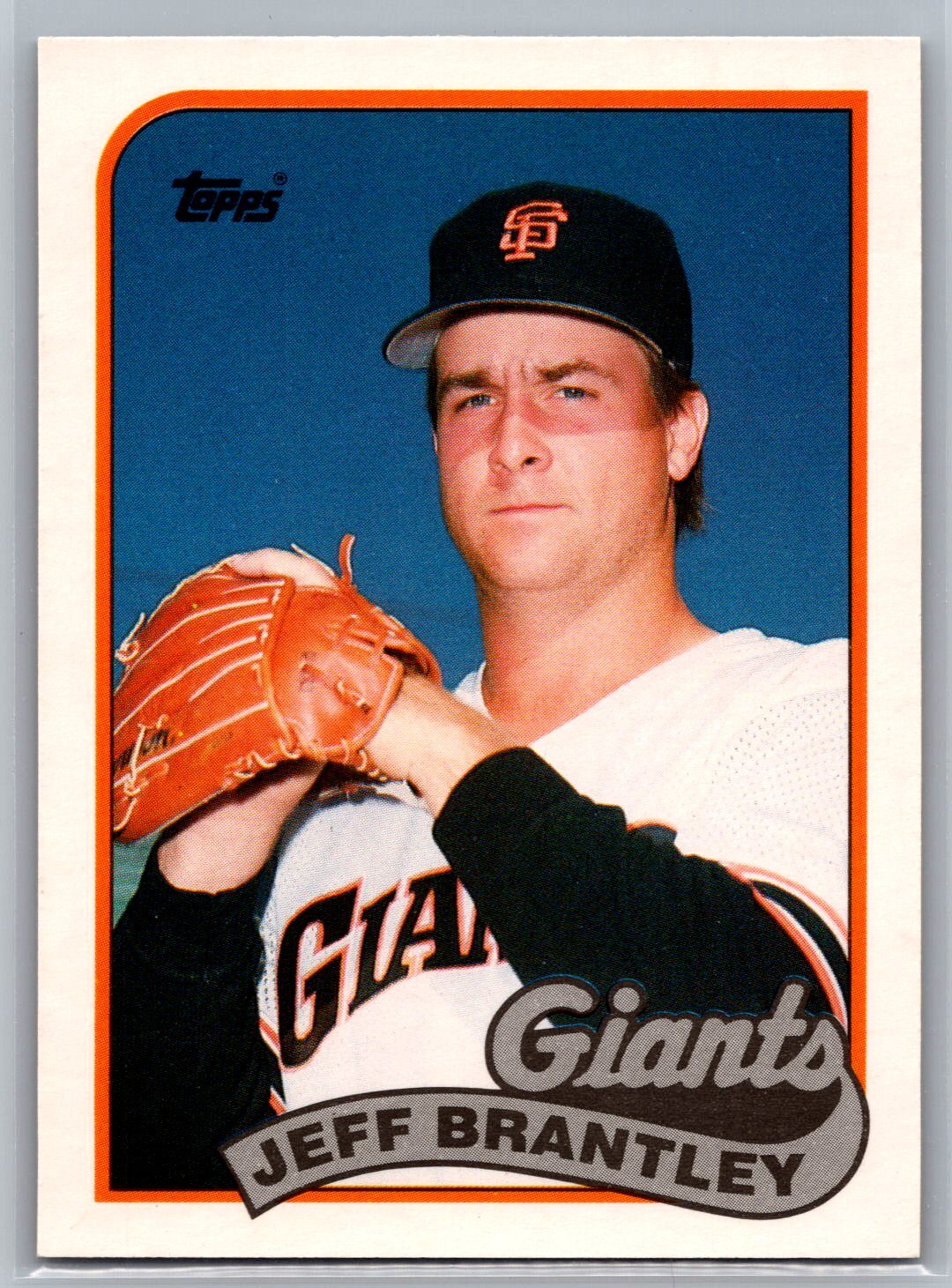 1989 Topps Traded Baseball #14T Jeff Brantley RC San Francisco Giants ...