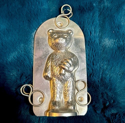 Vintage Metal Two Piece Teddy Bear Chocolate Candy Mold | eBay