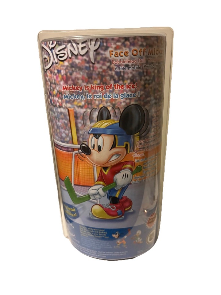 Disney Face Off Mickey Mouse NHL Chicago Blackhawks Bobblehead – New ...