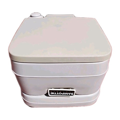 VTG SaniPottie Adult Size 2.5G 960 Series Portable Toilet w/Bellows ...