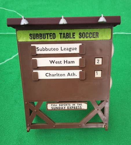 LIGHTING KIT FOR SUBBUTEO SCOREBOARD SET Z C115 EVENING KICK OFF NOW AN ...