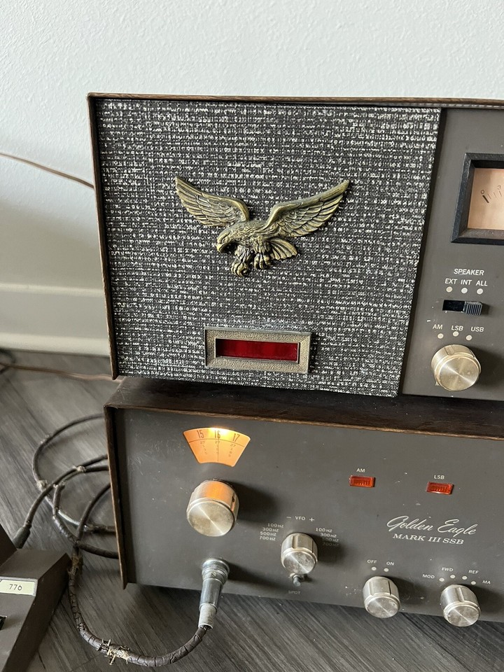 Golden Eagle Mark III Radio and Mark Series III SSB - AS IS UNTESTED | eBay