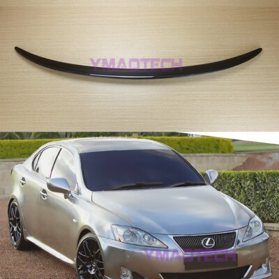 Boot Trunk Spoiler Carbon Fiber OE Type For LEXUS IS-Series IS250 IS350 ...