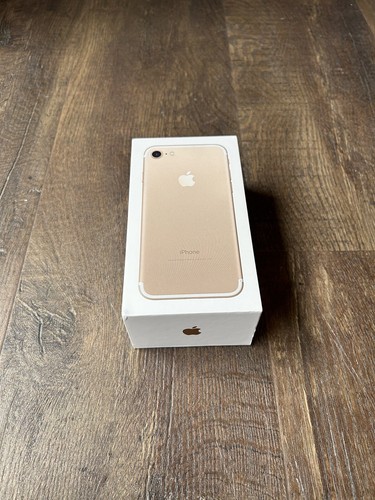 Apple iPhone 7 Empty Retail Box Gold 32GB | eBay