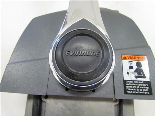 EVINRUDE TOP MOUNT SHIFT & THROTTLE CONTROL BOX W/ IGNITION MARINE BOAT ...