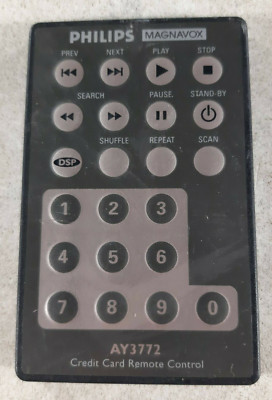 Philips Magnavox Remote Control AY3772 | eBay