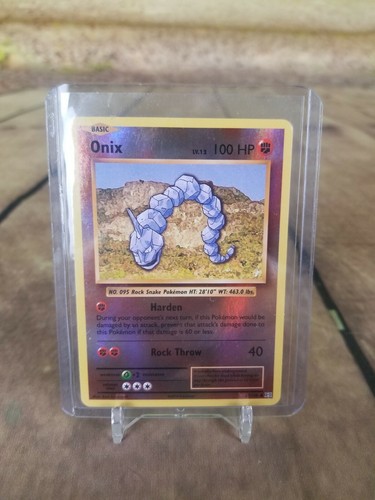 Onix Basic HP100 Fighting Holo #61/108 Pokemon 2016 Card | eBay