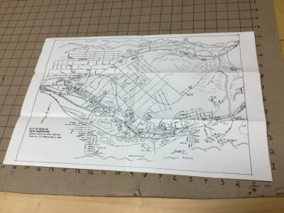 original vitage brochure :-) BERLIN NH - w MAP - pulp & paper ...