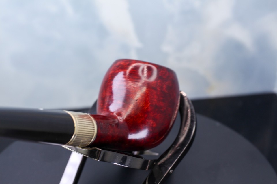 Dunhill Bruyere w/ 9kt Gold Band 33011 1979 Tobacco estate Pipe Apple ...