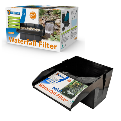 SUPERFISH POND WATERFALL FILTER CASCADE FEATURE DISPLAY GARDEN KOI ...