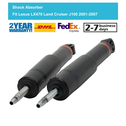 2x Front Hydraulic Shock Absorbers For Lexus LX470 UZJ100 Toyota Land ...