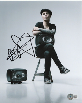 VILLE VALO SIGNED AUTOGRAPH HIM H.I.M. 8x10 PHOTO SINGER BAM E BECKETT ...