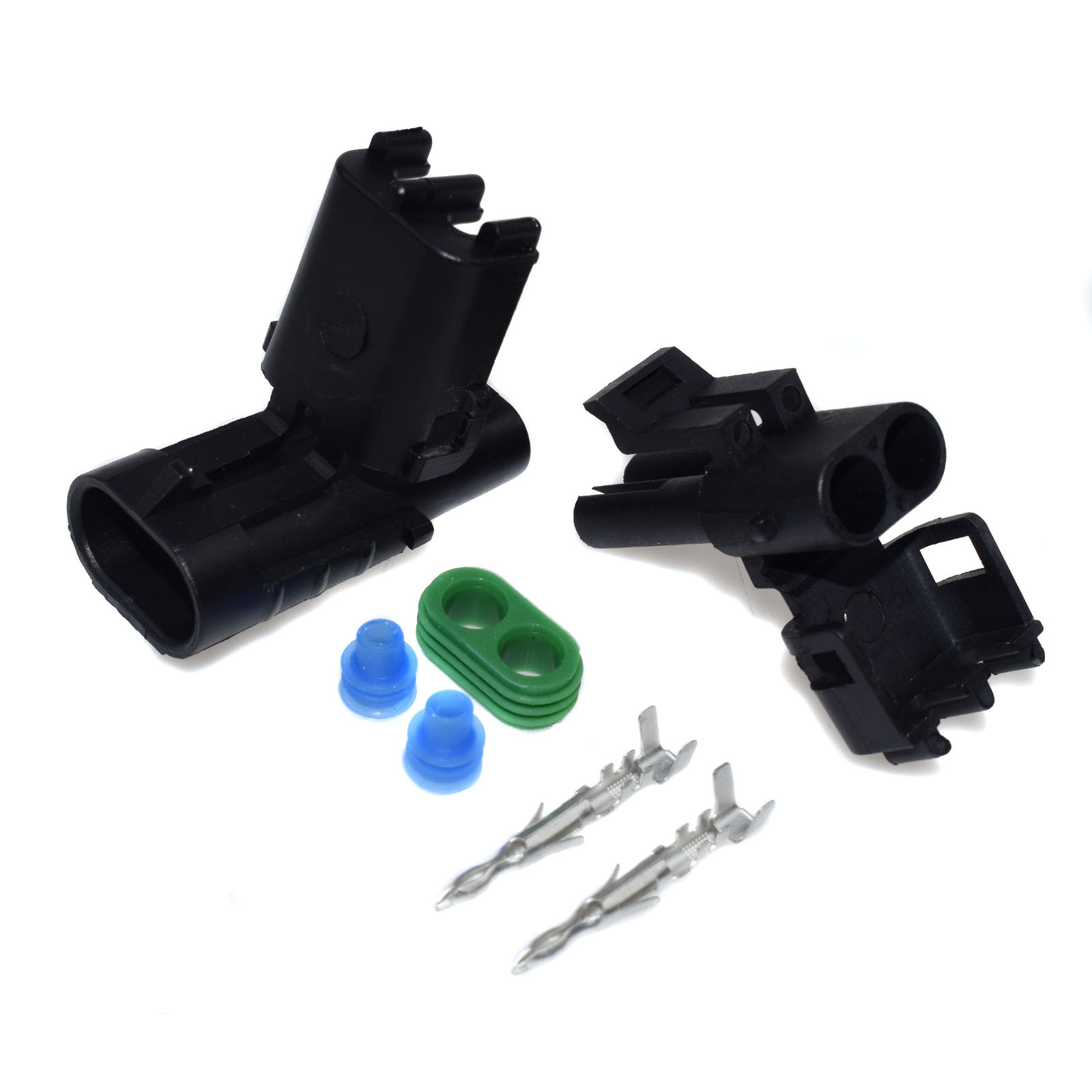 2 Pin Position Terminal Weather Pack WeatherPack Connector 12015792 ...