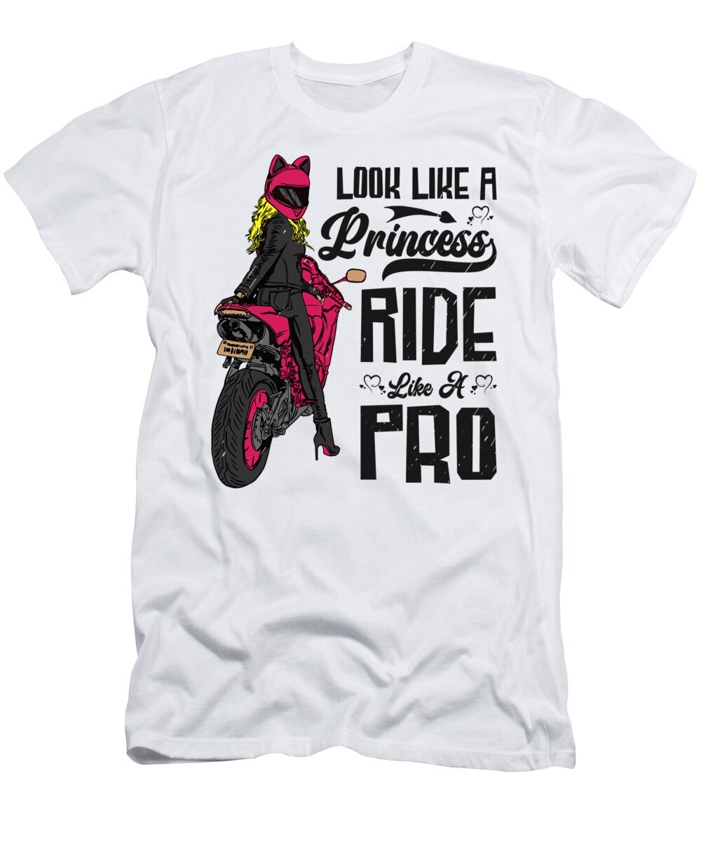 Princess Riding Pro Biker Motorcycles T-Shirt, Unisex T-Shirt, S-5Xl | eBay