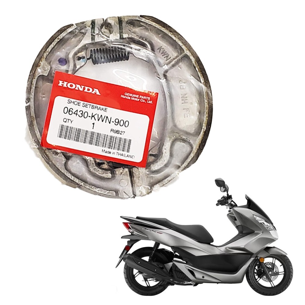 Genunie Honda Rear Brake Shoe Set All Years Fits: PCX Vision SH Mode ...