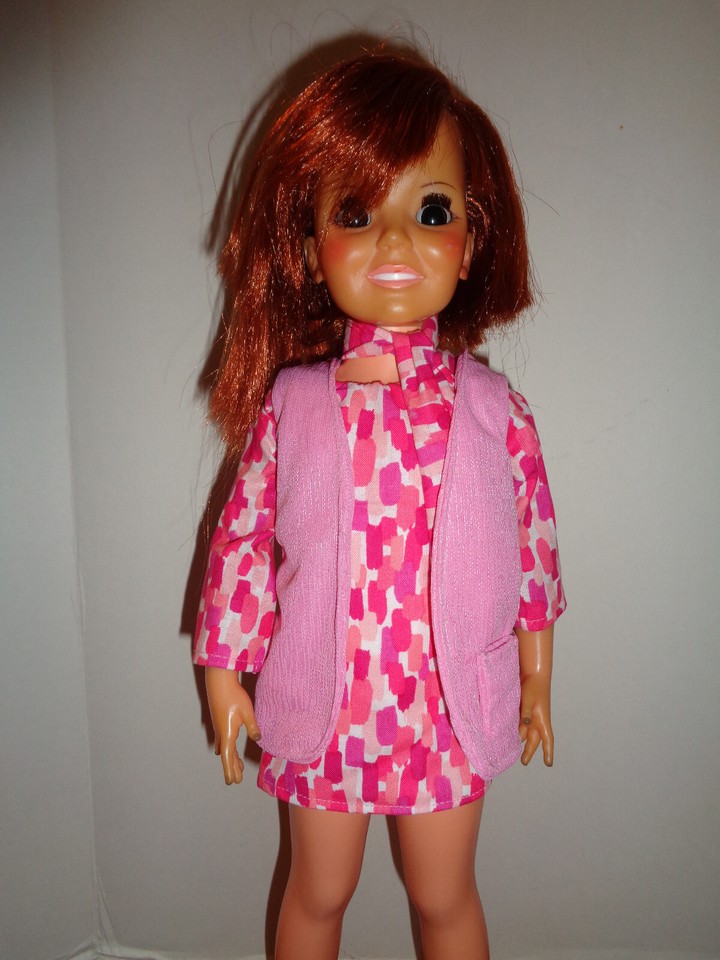 PRETTY DRESS/VEST OUTFIT FOR IDEAL CRISSY DOLL - OUTFIT ONLY | eBay
