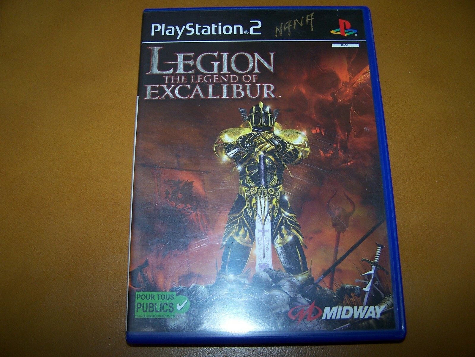 Legion the legend of Excalibur PlayStation 2 PAL - Prix - Photo ...