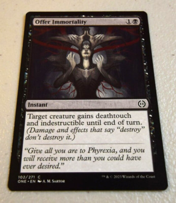 Offer Immortality ONE MTG 102/271 COMMON | eBay