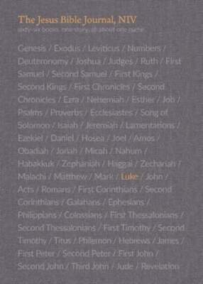 The Jesus Bible Journal, Luke, Niv, Paperback, Comfort Print: New ...