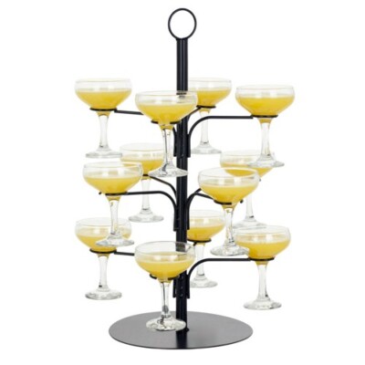 Cocktail Glass Tree Stand Display Perfect for Serving Cocktails or ...