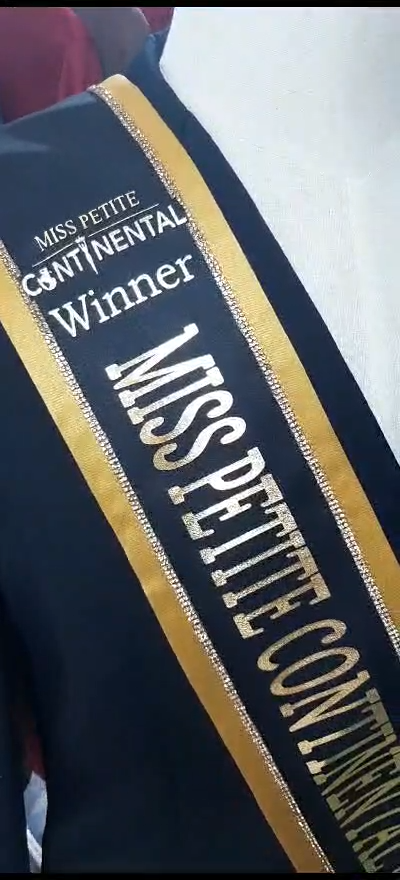 Custom Embroidered Rhinestone Pageant SATIN Sash | eBay