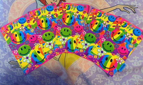 Vintage Lisa Frank Smiley Faces Planner Dividers | eBay