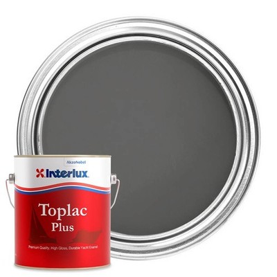Interlux Toplac Plus Premium Gloss Topside Anthracite Gray Quart ...